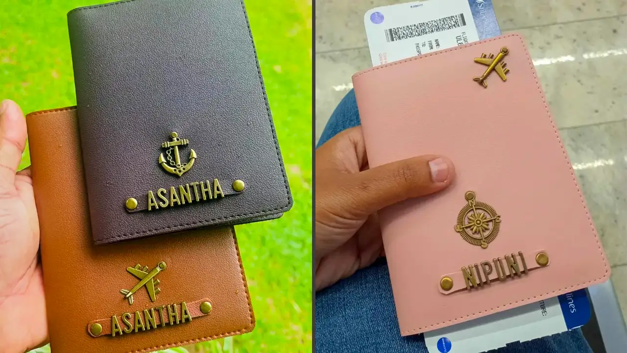Buy Personalized Passport Covers Cheap in Sri Lanka | O LOCK